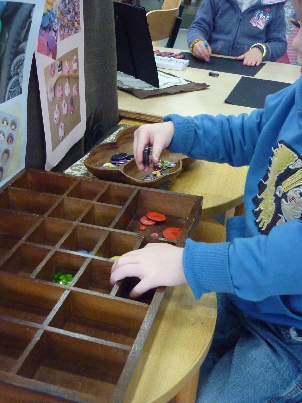 Creative and Inspired Play: Button Sorting
