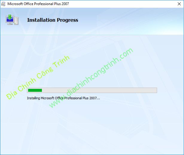 Trọn bộ Microsoft Office 2007 Retail (MSDN) - Hướng dẫn cài đặt Office 2007