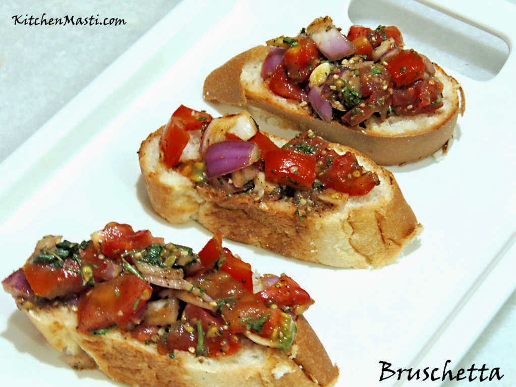 Bruschetta Recipe | Vegetarian Recipes
