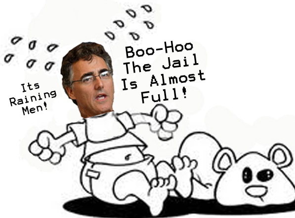 Cook County Sheriff Tom Dart cries.... Cook County Jail at near-full ...