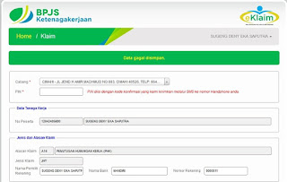 Download Tutorial Pengisian Form e-Klaim JHT Bpjs Ketenagakerjaan