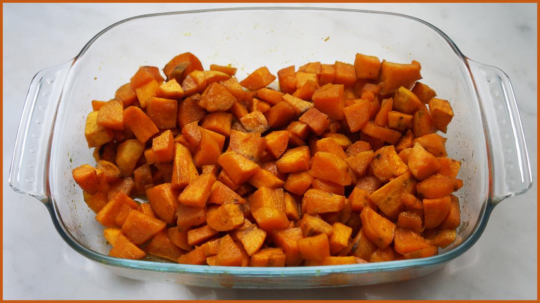 non solo pasticci: Batate al curry cotte in forno