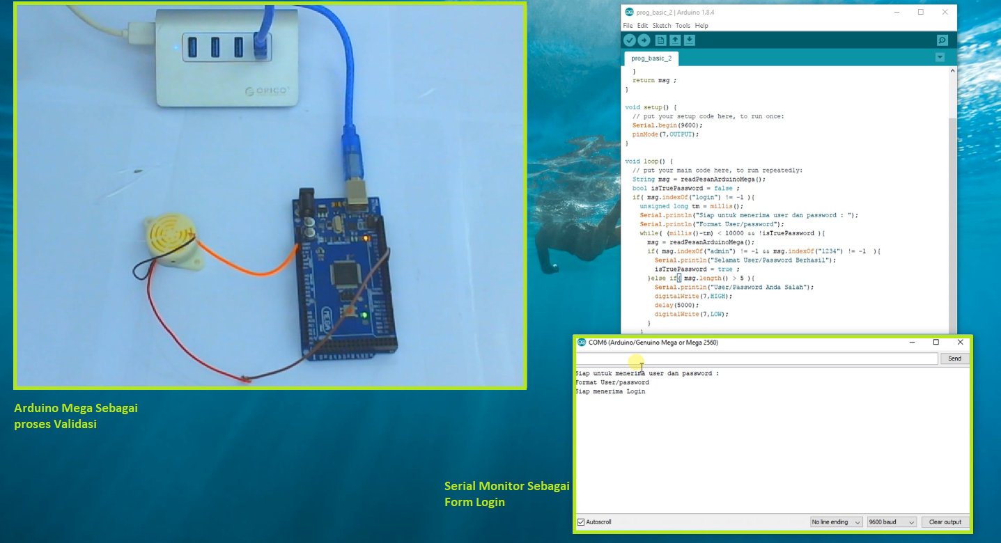 form login mengunakan arduino mega ~ Login Form
