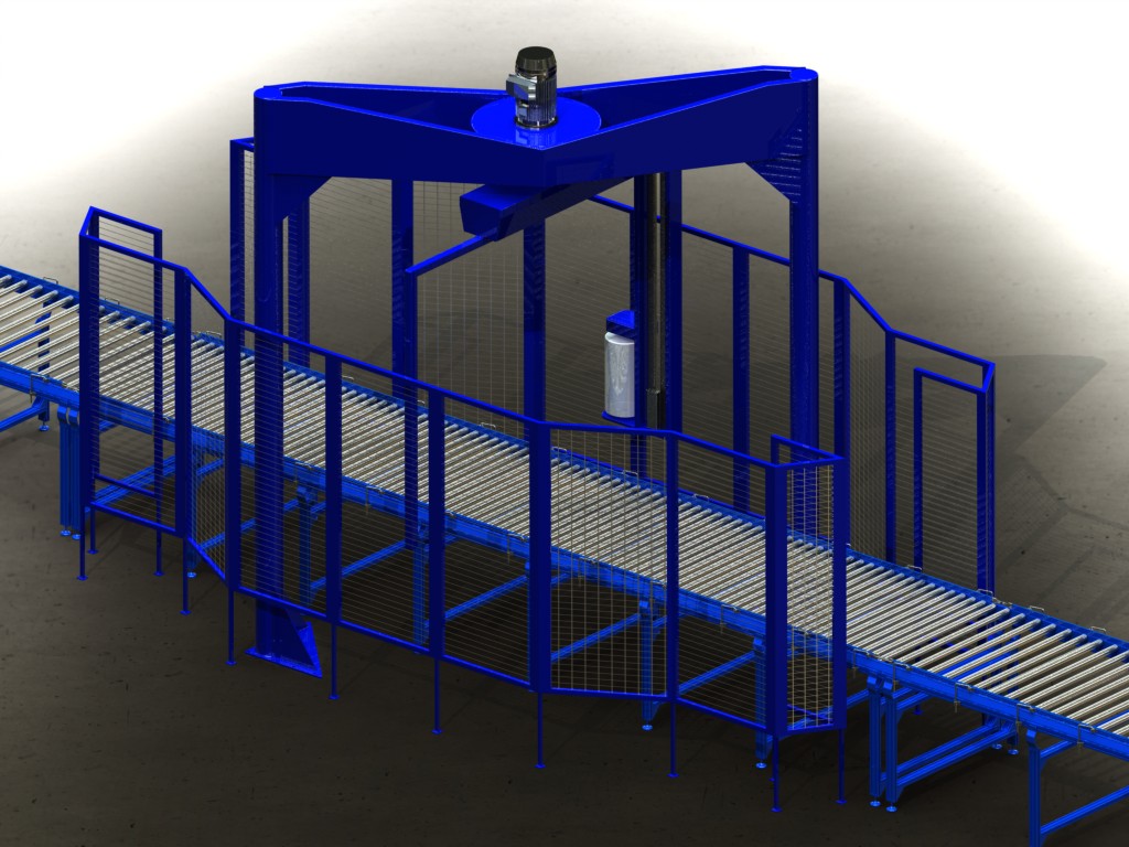 Lantech Pallet Wrapper || Download free 3D models #100189