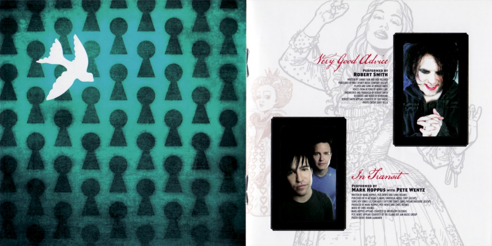 Encartes de CDs: Alice In Wonderland: Almost Alice