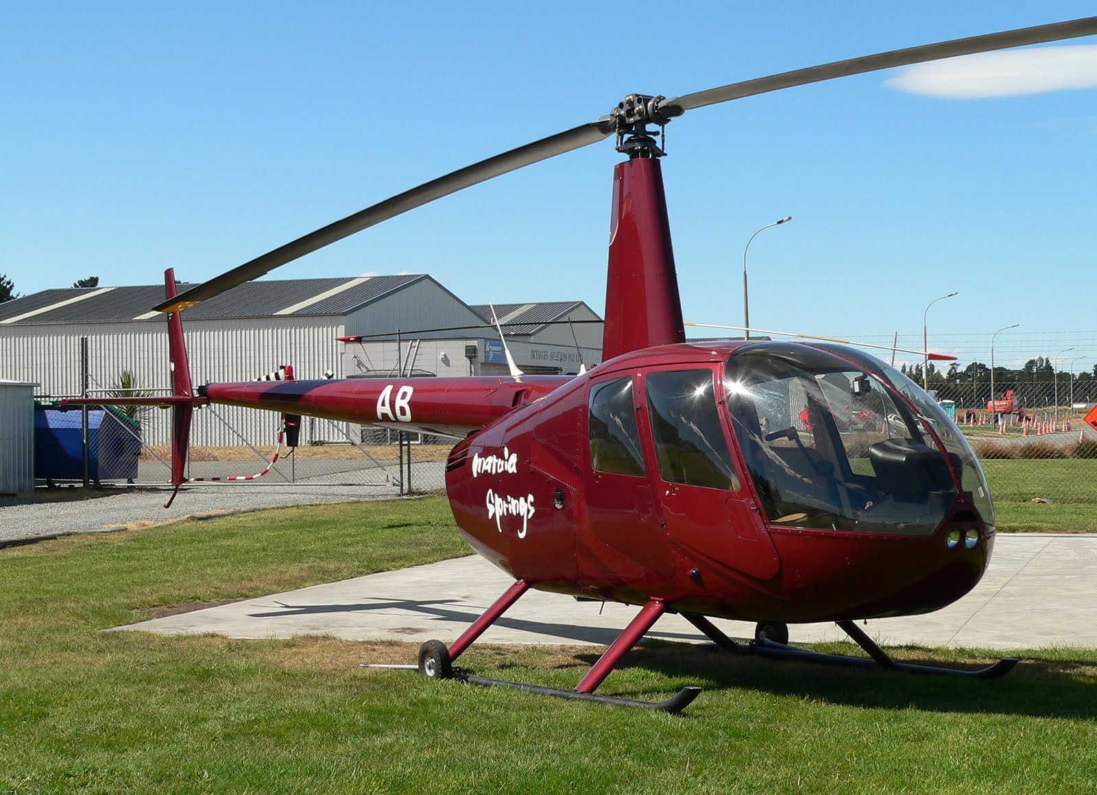 NZ Civil Aircraft: Robinson R44 Astro ZK-HAB going