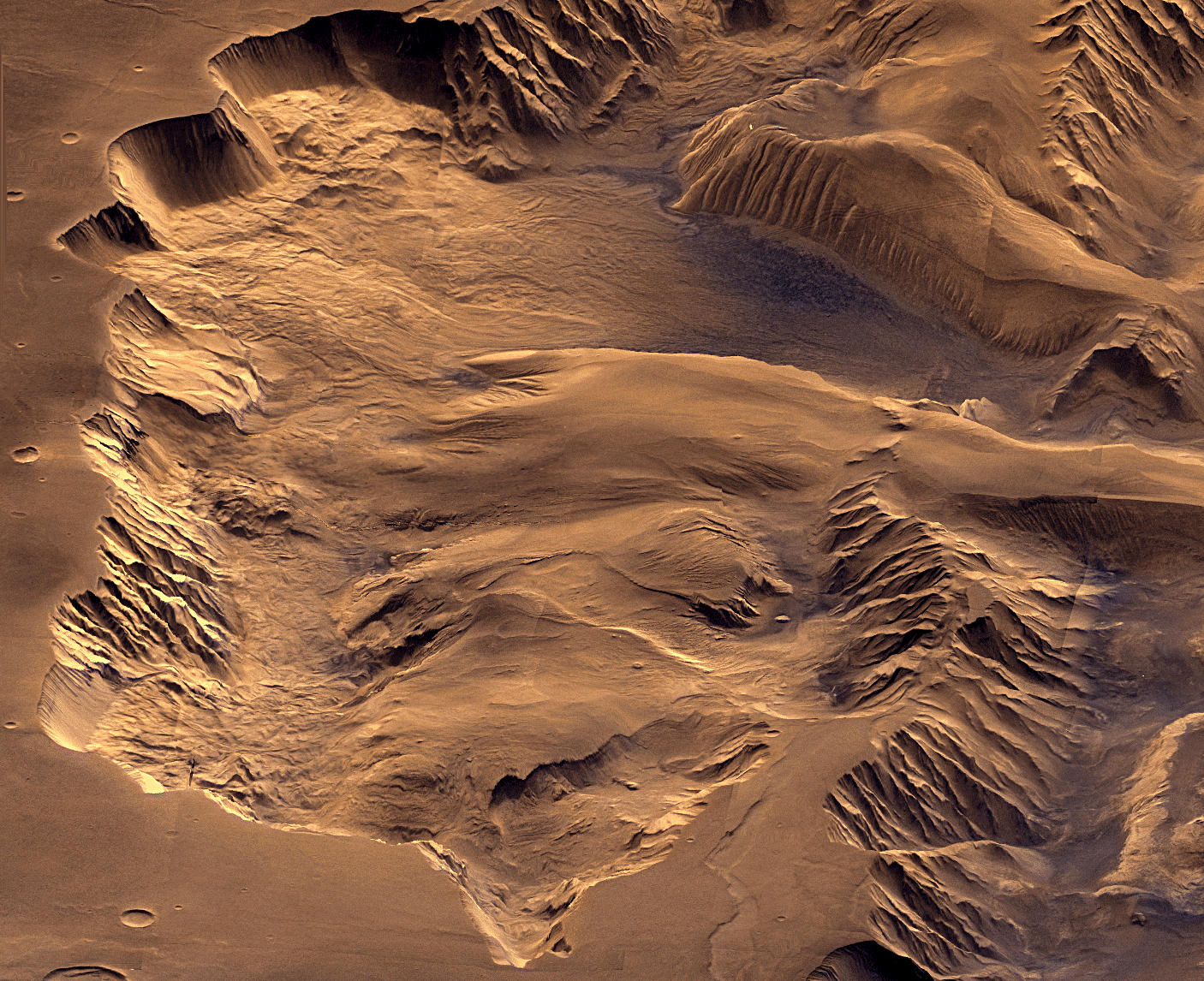 veneastro3000. Blog educativo.: Valle Marineris de Marte