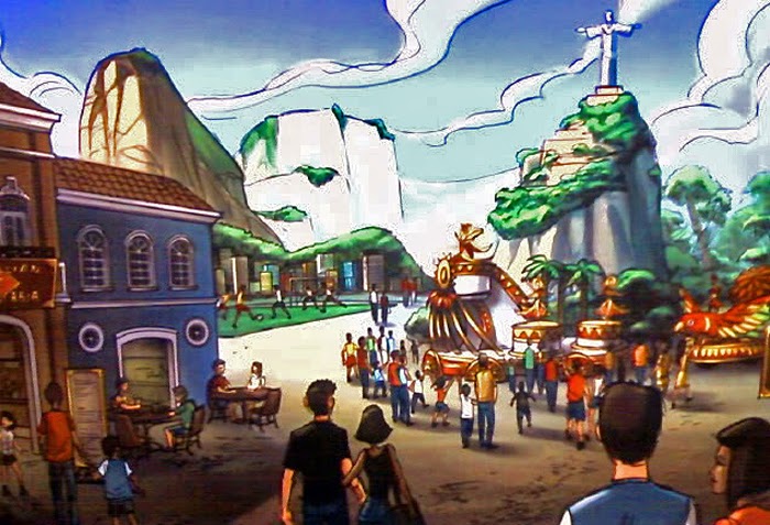 Insights and Sounds: Concept Art for Brazil at Epcot