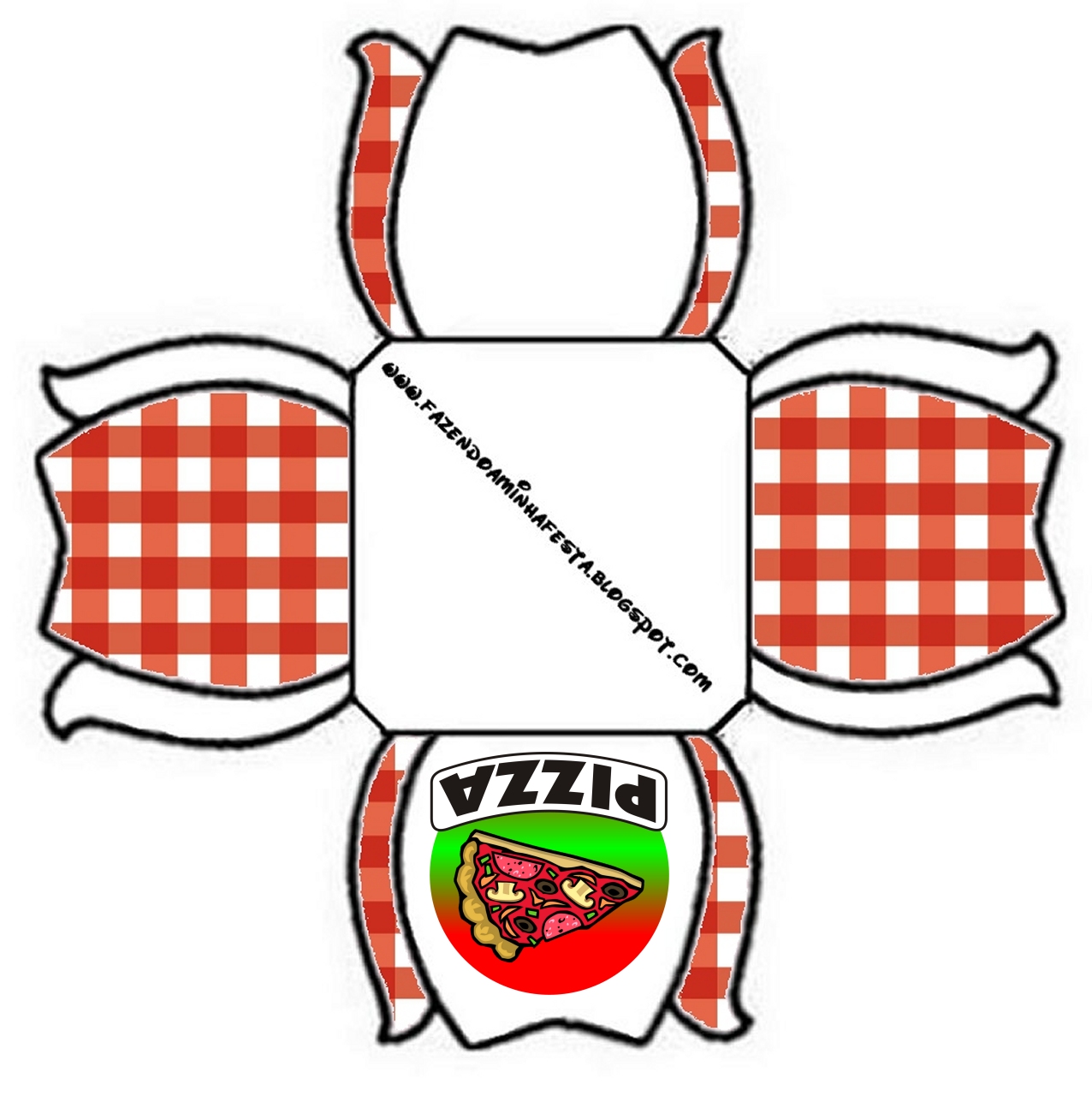 Pizza Party: Free Printable Boxes. - Oh My Fiesta! in english