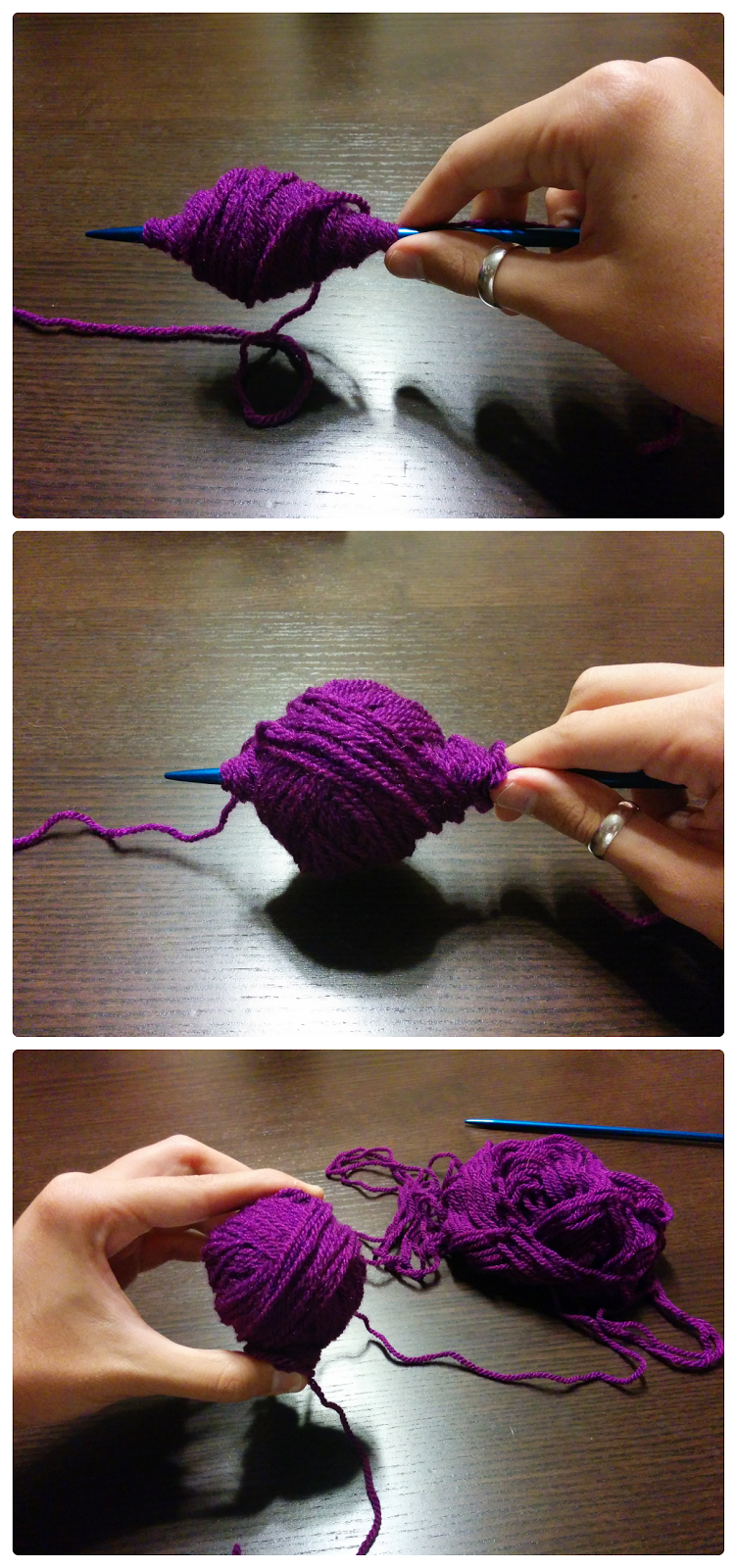 Los chiribiquis de Winga: Cómo hacer un ovillo