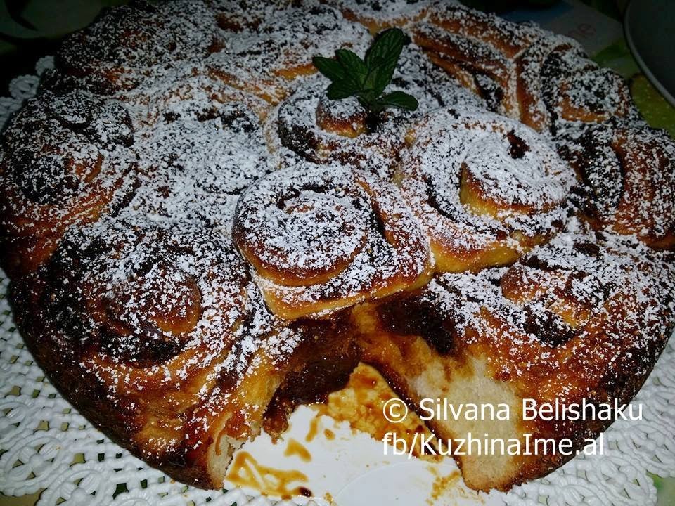 KuzhinaIme.al: Torta Trendafil ,me recel fiku (Receta nga Silvana ...