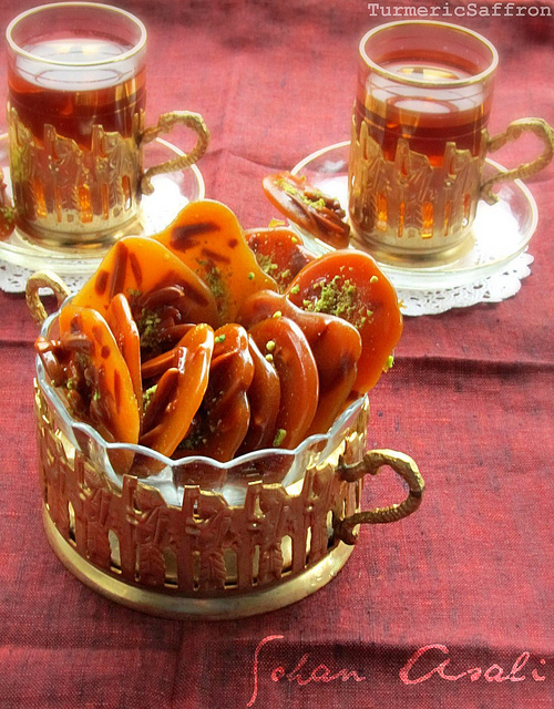 Turmeric & Saffron: Sohan Asali - Persian Honey and Saffron Almond Candy