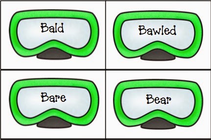 Beach Bum Literacy Chick: A Day At The Beach.. Homophone Activities ...