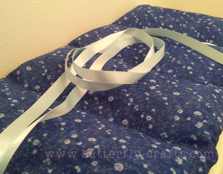 Butterfly-Crafts: DIY Lavender & Rice Heat Cushion Tutorial