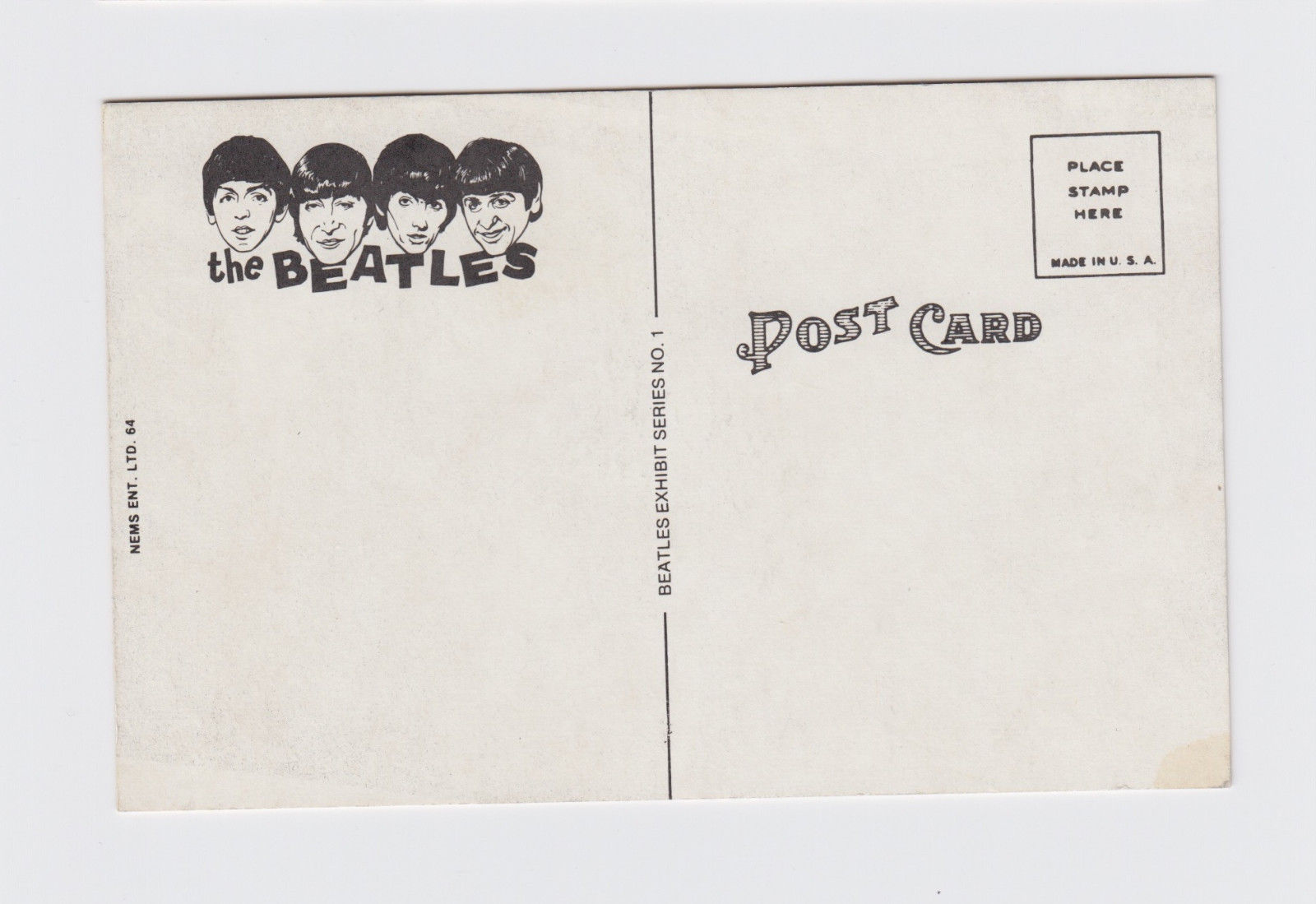 Vintage Beatles postcards