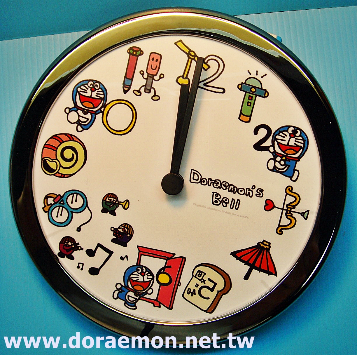 Doraemon哆啦A夢商品誌: 哆啦a夢時鐘