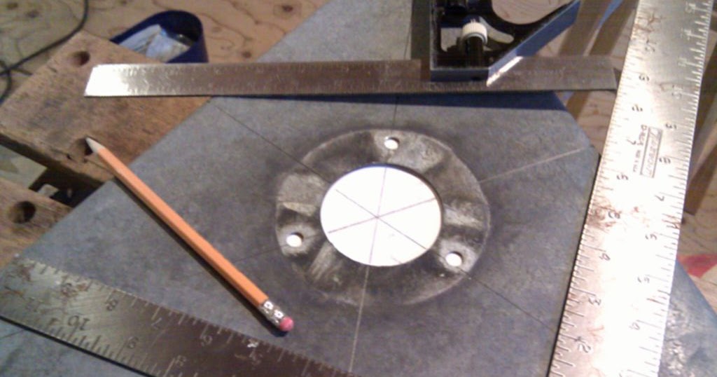Pattern and Match: Drilling a Tower Plate