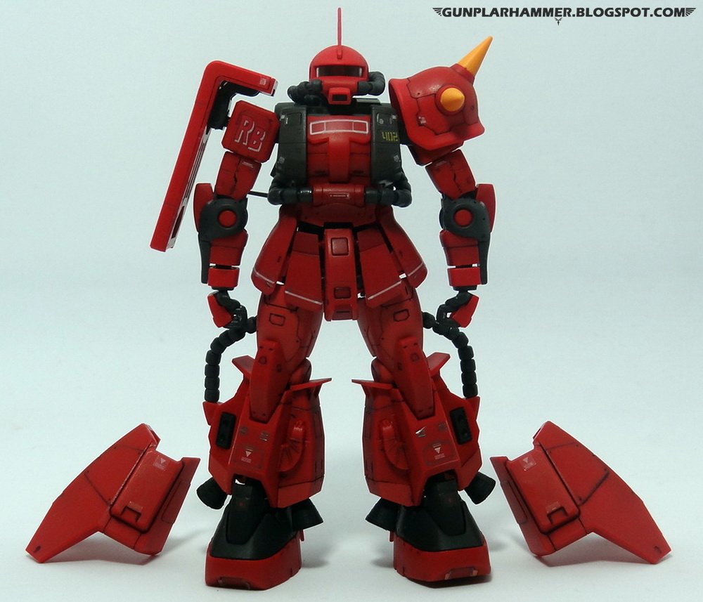 Gunplarhammer: Review RG Johnny Ridden's Zaku II