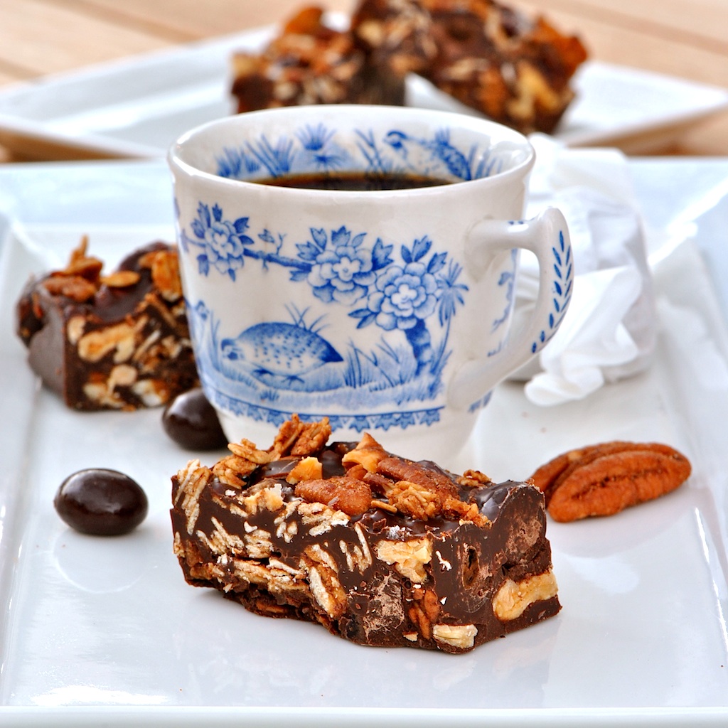 JULES FOOD...: Dark Chocolate Breakfast Bar