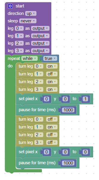 Winkleink - box of wires: Codebug - Flashing LED tree made with ...