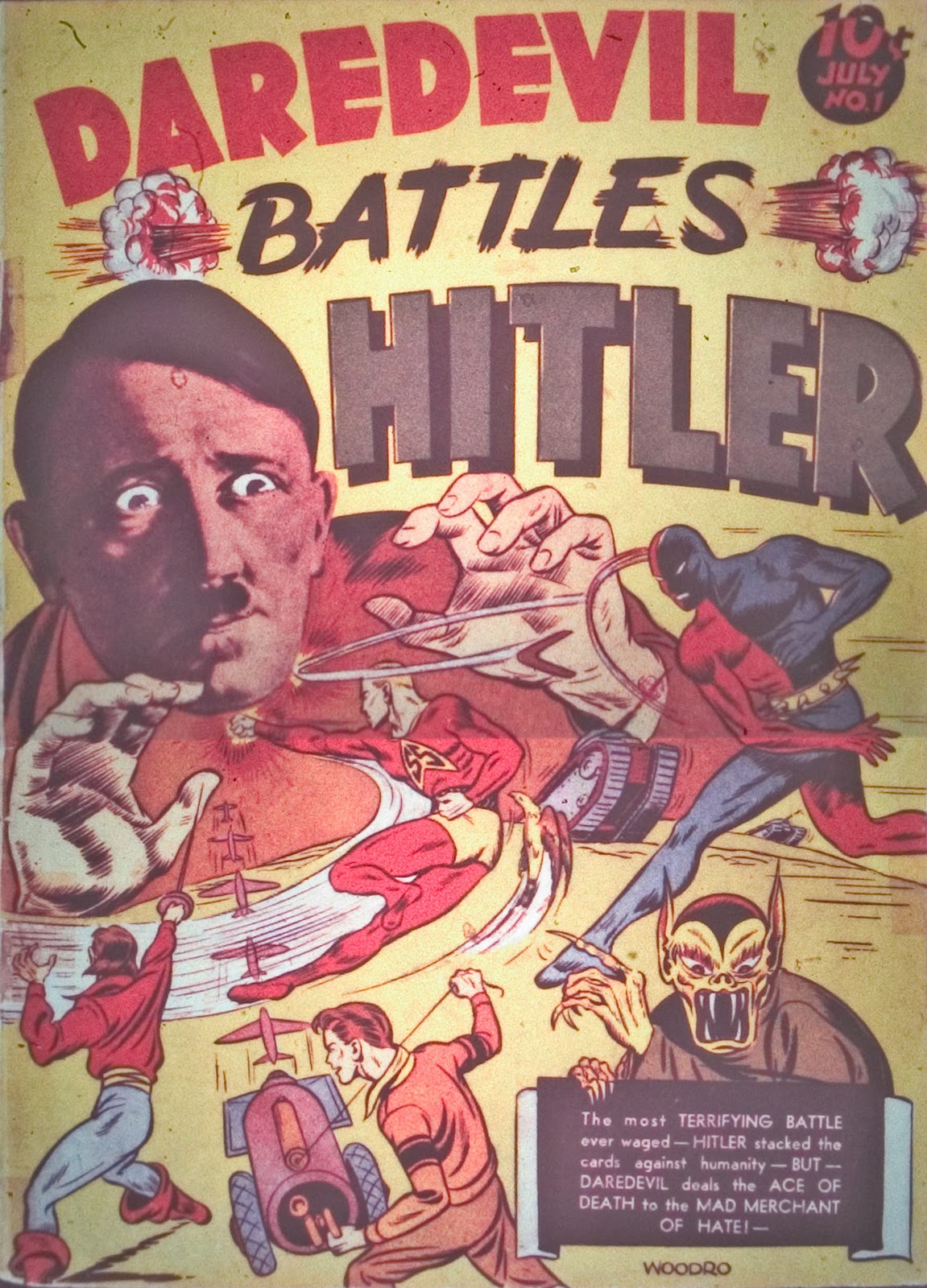 Cole's Comics: Jack Cole Battles Hitler!