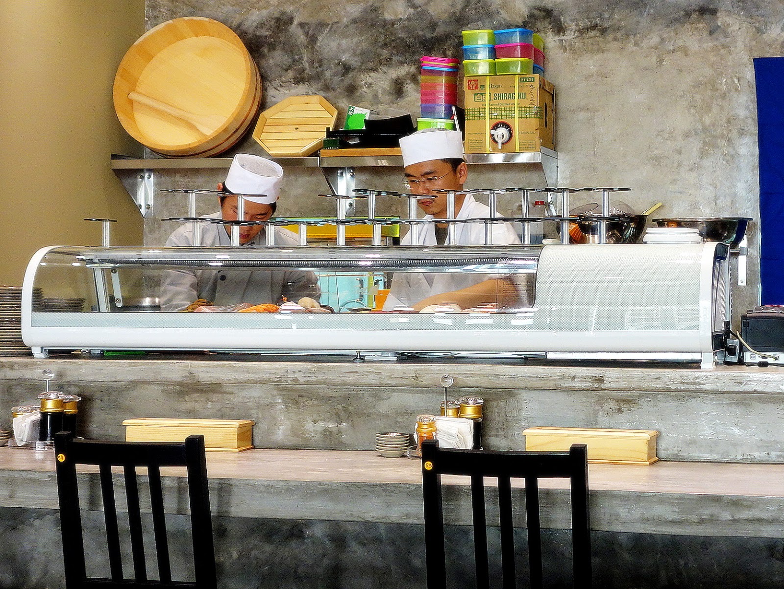 Snacking on sushi at two Setiawalk restaurants that offer fairly ...