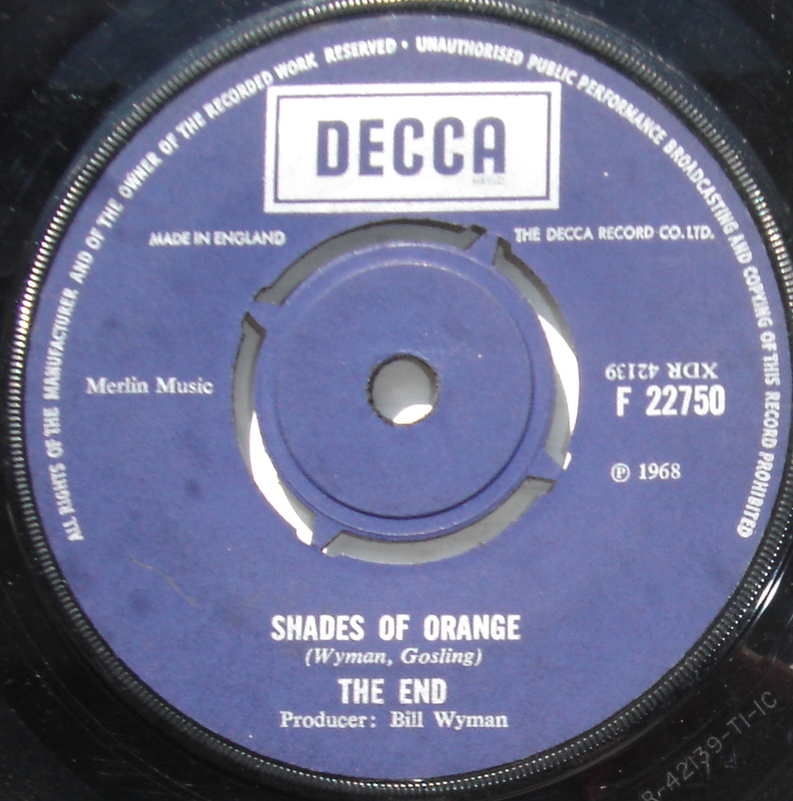 Left and to the Back: The End - Shades of Orange/ Loving Sacred Loving