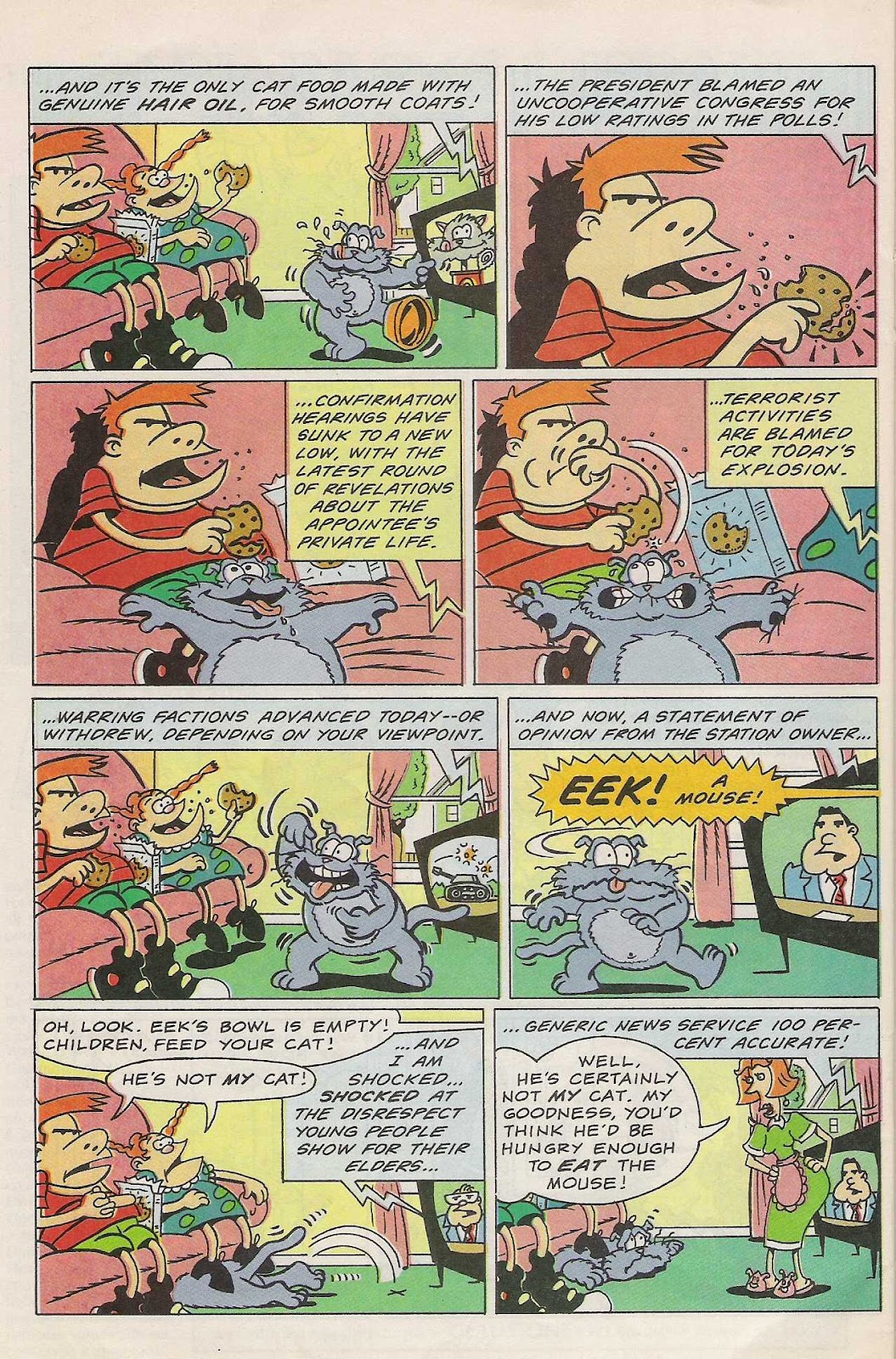 Read online Eek! The Cat comic - Issue #3