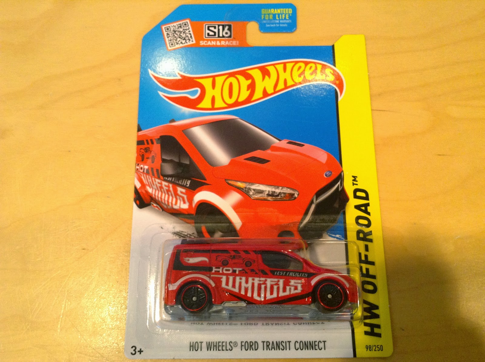 JULIAN'S HOT WHEELS BLOG: Hot Wheels Ford Transit Connect (2015 Hot ...