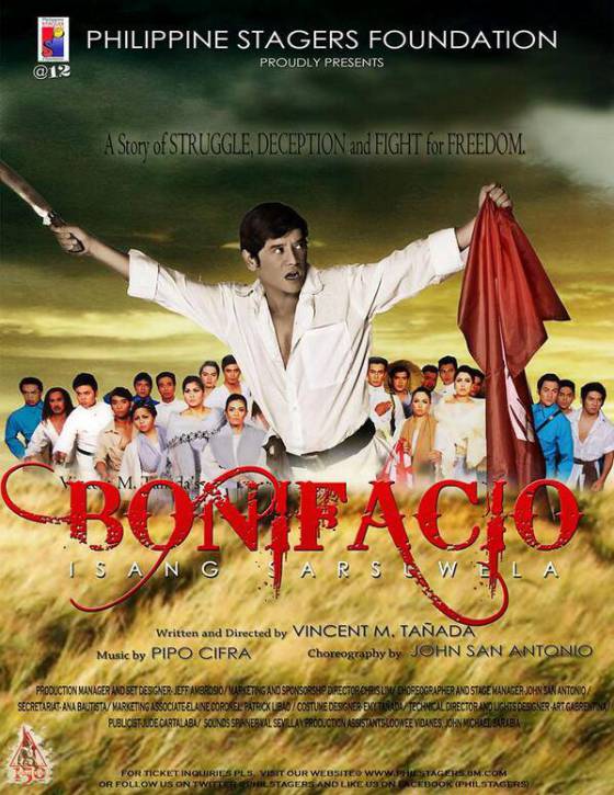 Fred Said: THEATER, CONCERTS, EVENTS: BONIFACIO: ISANG SARSUWELA ...