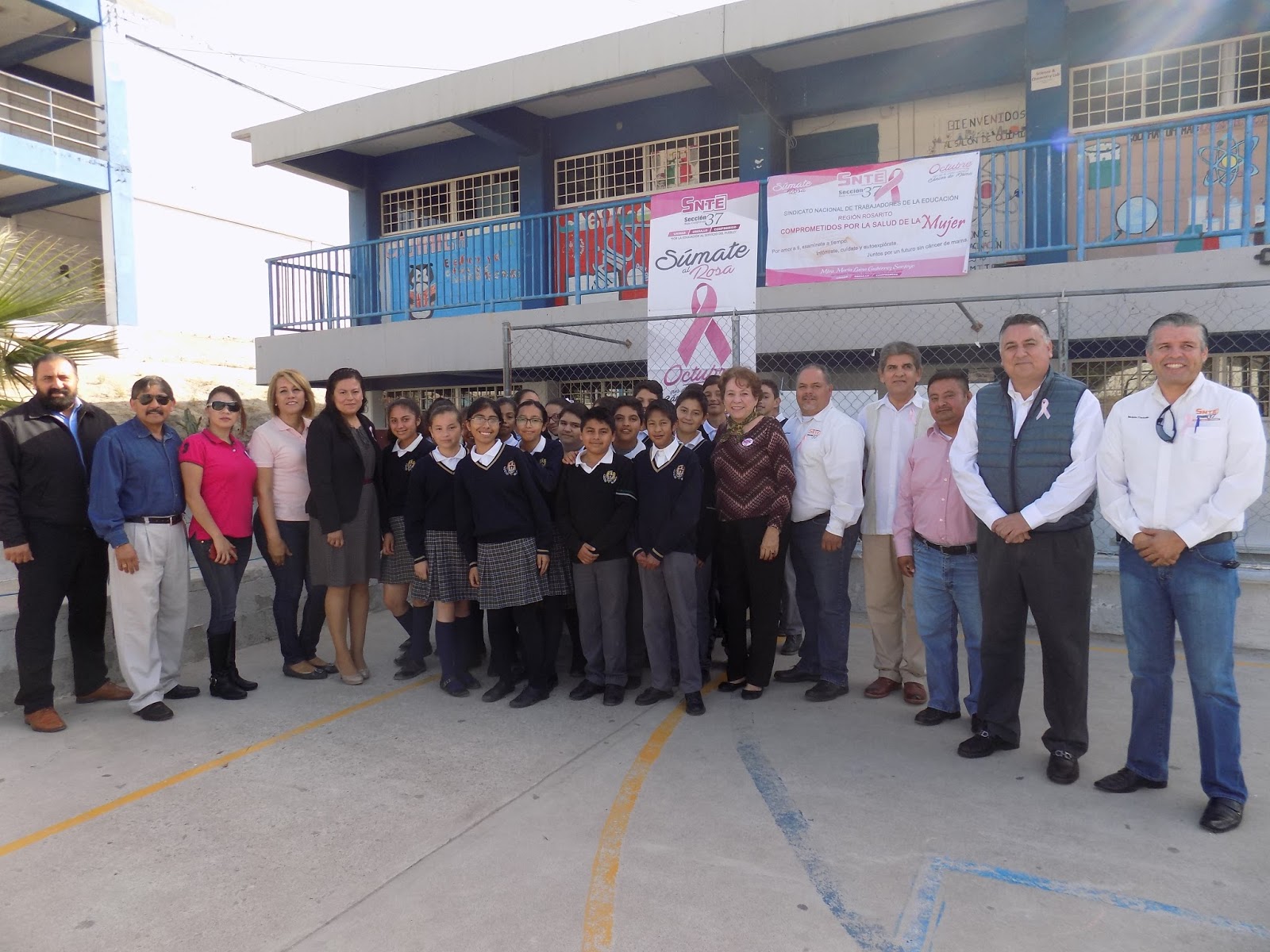 Educación BC: VISITA DELEGADA SECUNDARIA GENERAL LUCIO BLANCO