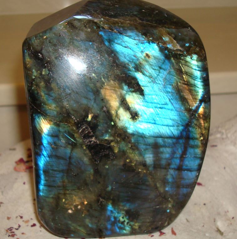On the Rocks Crystals: The Blog: BIG Standing Labradorite