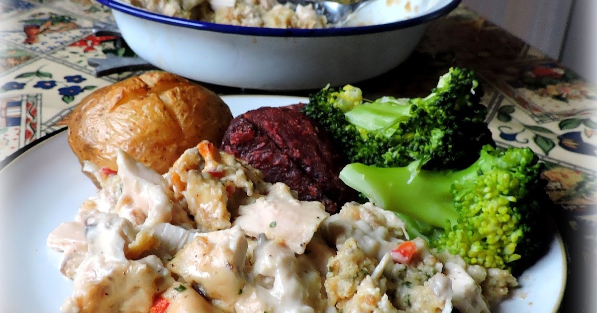 Chicken & Stuffing Bake | The English Kitchen