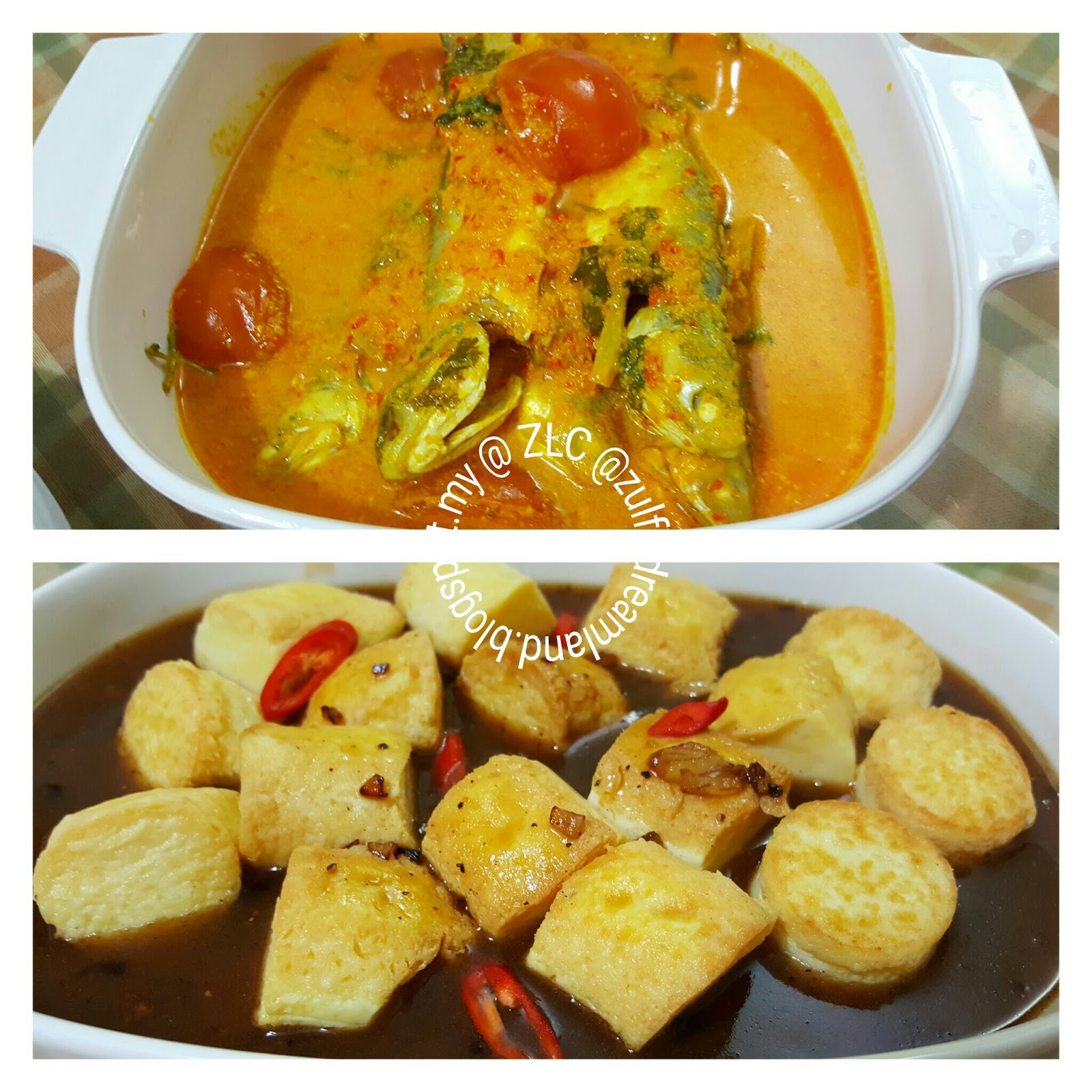 ZULFAZA LOVES COOKING: Iftar 11: Ikan senangin masak oren dan tauhu ...