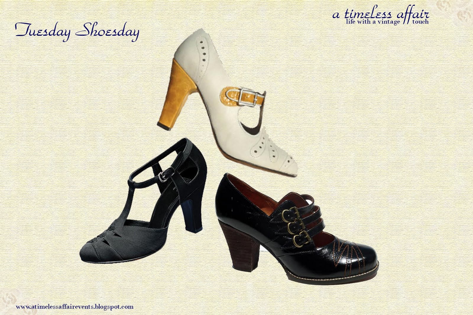 Affairs for the Good Life - Life with a Vintage Touch: Tuesday Shoesday ...