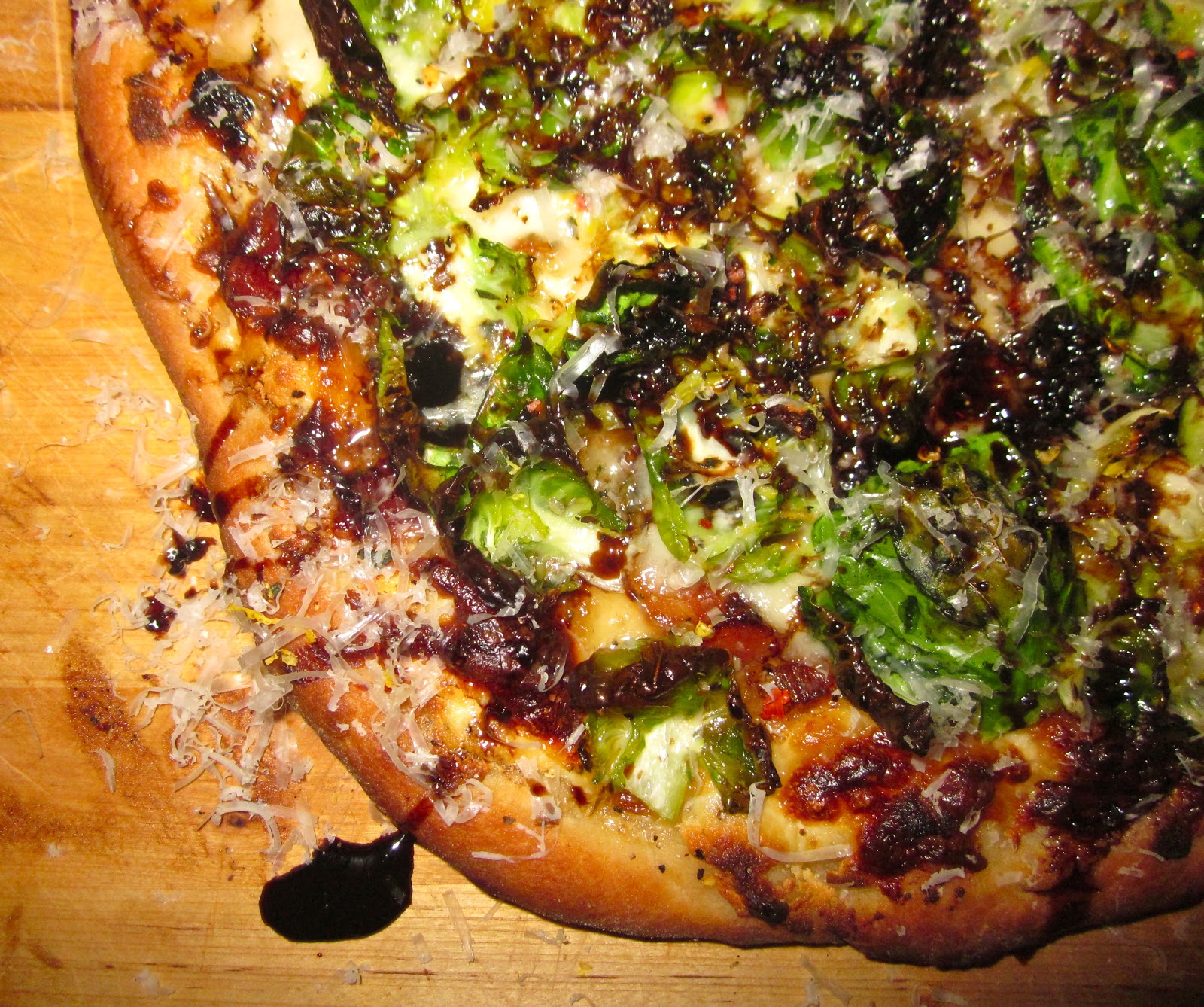 Haute + Heirloom: Crispy Brussels Sprouts Pizza with Ricotta, Pancetta ...