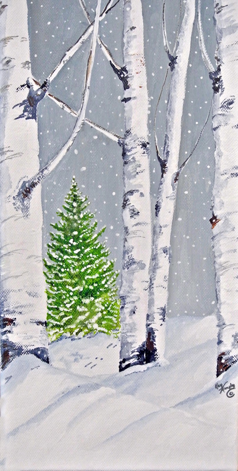 Kay Murphy's Studio Kay Murphy-Wallace:artist: Painting and getting ...