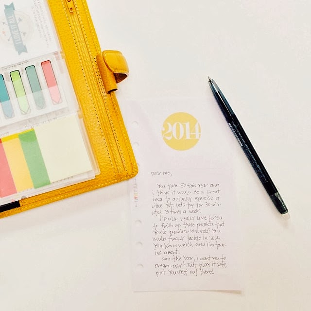 document your hopes and dreams and goals | filofax downloads