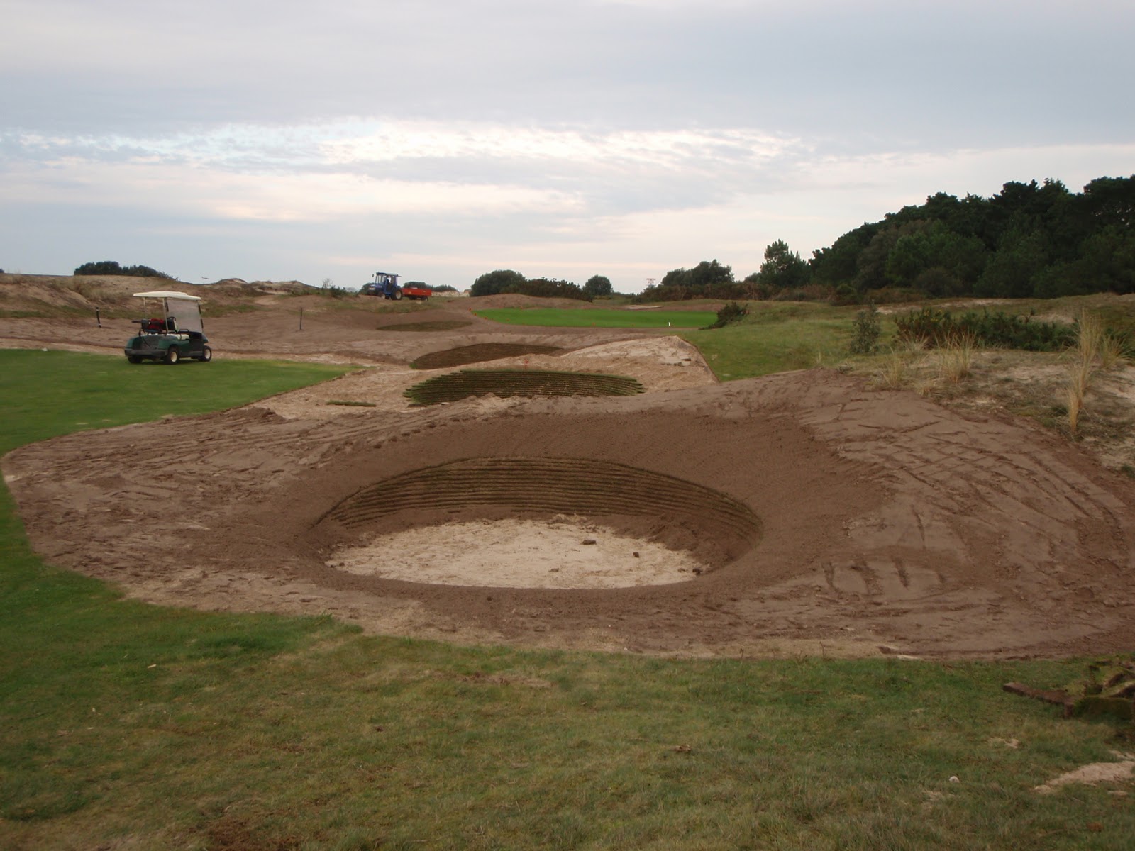La Moye Golf Club: 11th Hole Bunker Revetting