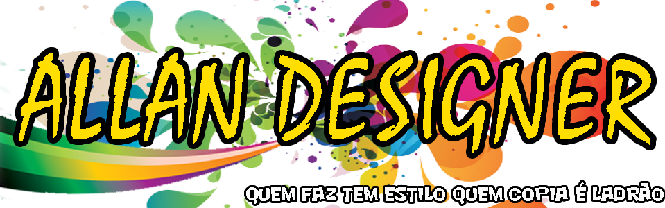 NOVA LOGOMARCA MINHA ALLAN DESIGNER ~ Allan design gráfico