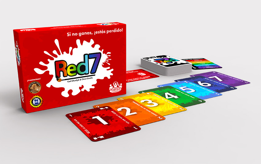 La Estantería 83: Tranjis Games publicará Red7