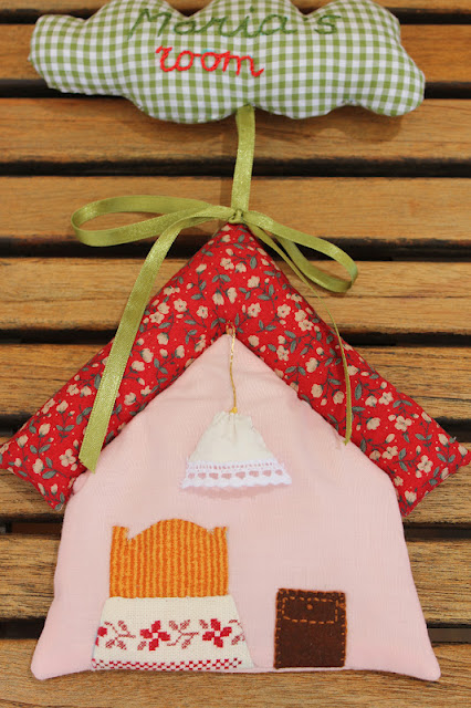 MI HOGAR DE PATCHWORK: CASITA DE PATCHWORK: DORMITORIO.