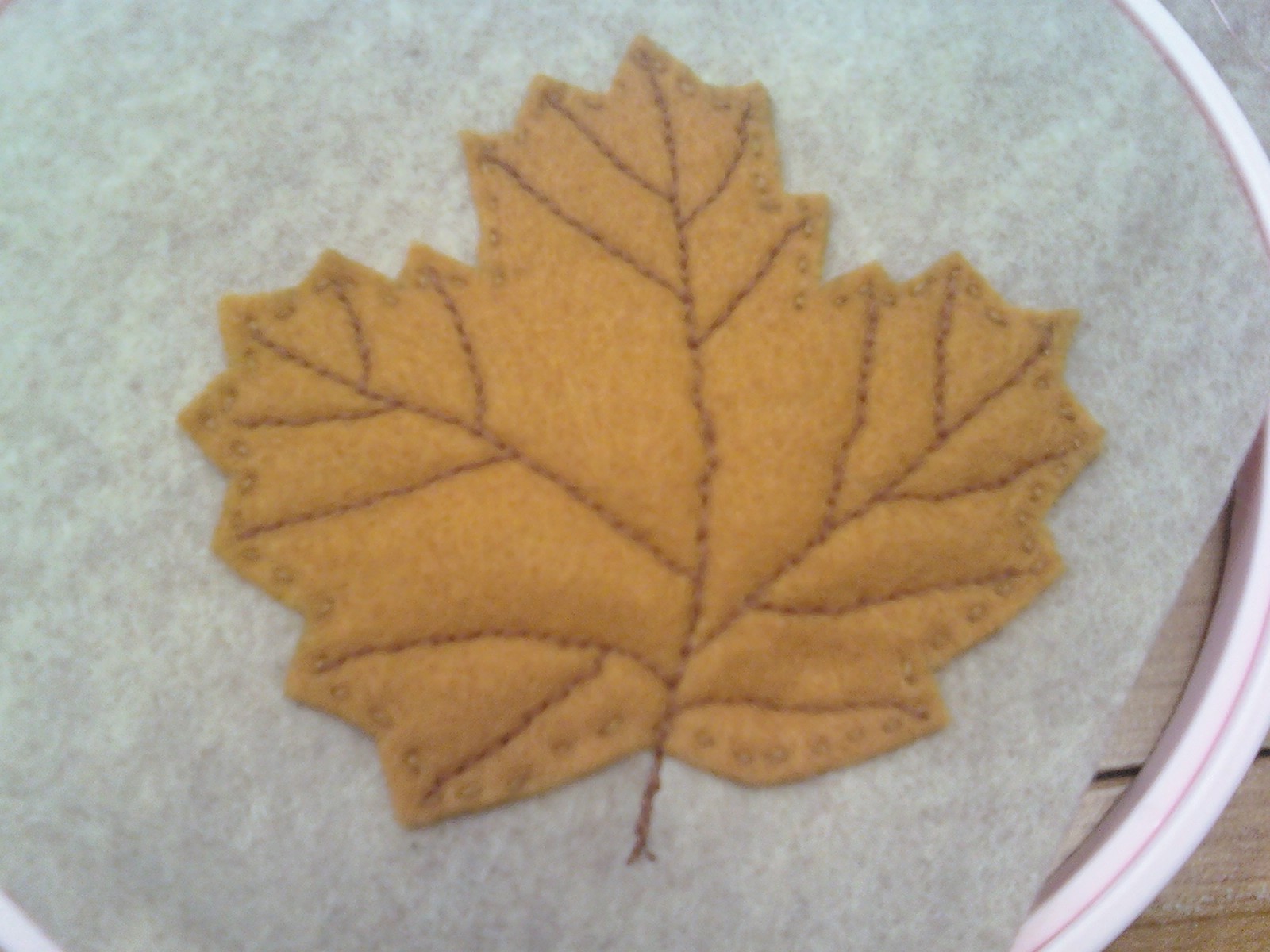 Mythical Magpie: Applique Felt Pillow