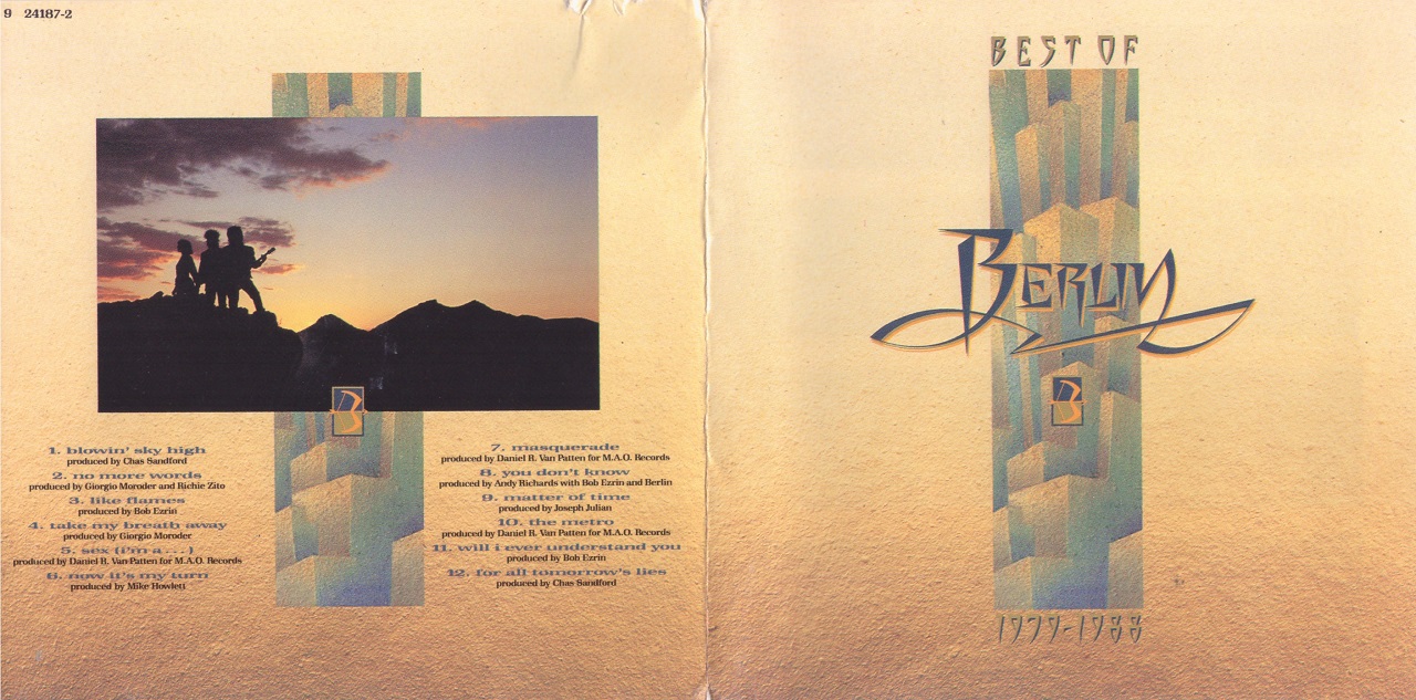 On The Road Again: Berlin "Best Of Berlin 1979-1988"