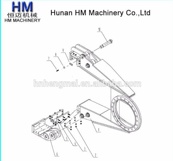 Hunan HM Machinery Co.,Ltd.: Following frame/kelly bar guide frame for ...