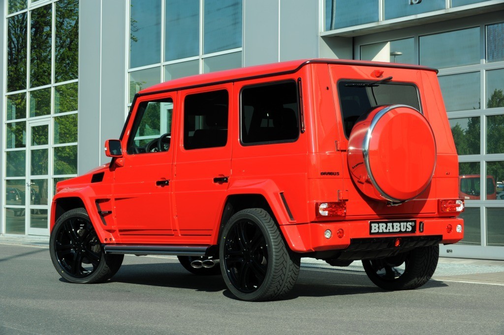 BRABUS G V12 S Biturbo WIDESTAR RED | BENZTUNING