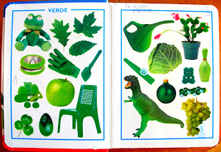 Mi particular diario de clase: PLÁSTICA: El color Verde