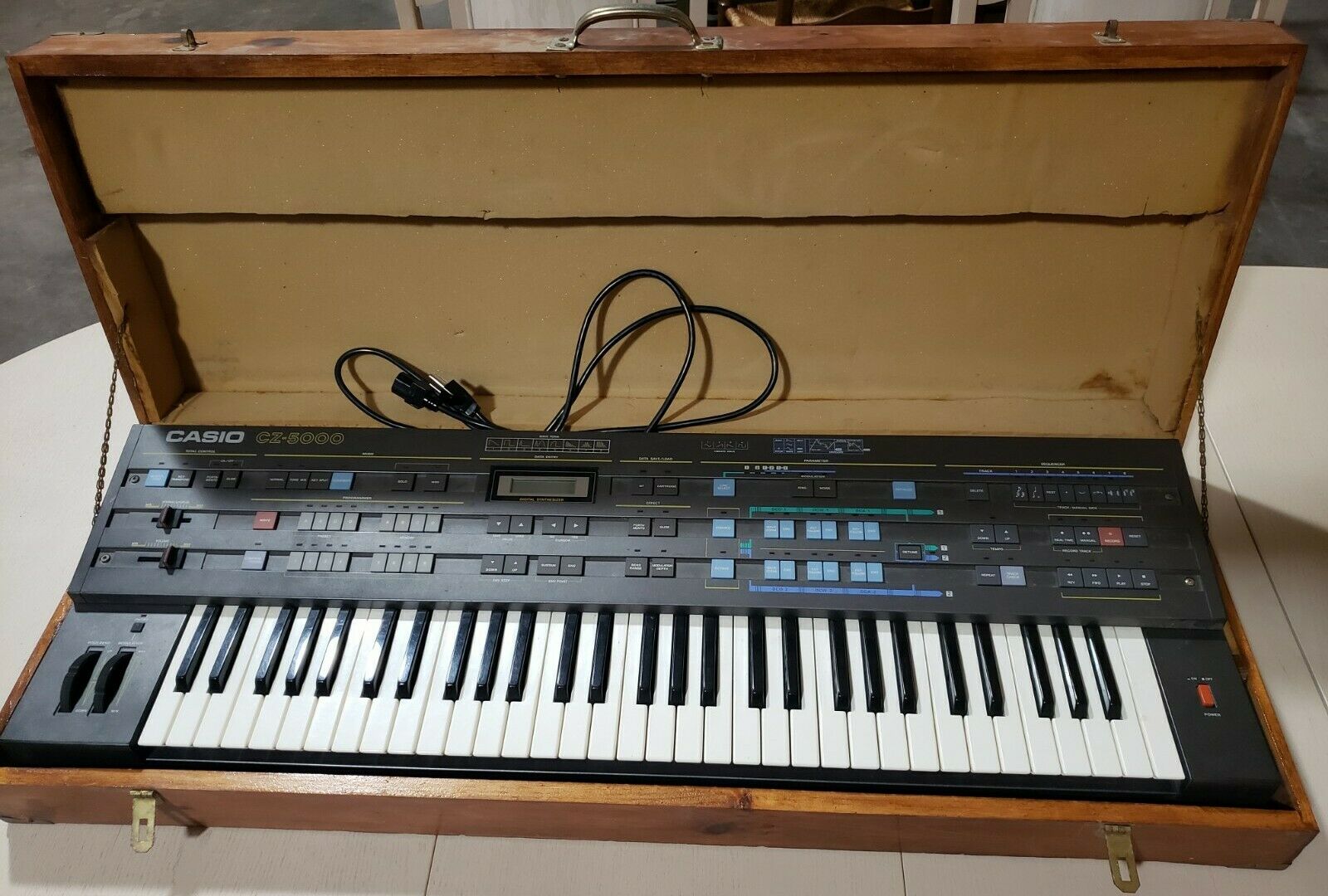 MATRIXSYNTH: Vintage Casio CZ-5000 Phase Distortion Digital Synthesizer ...