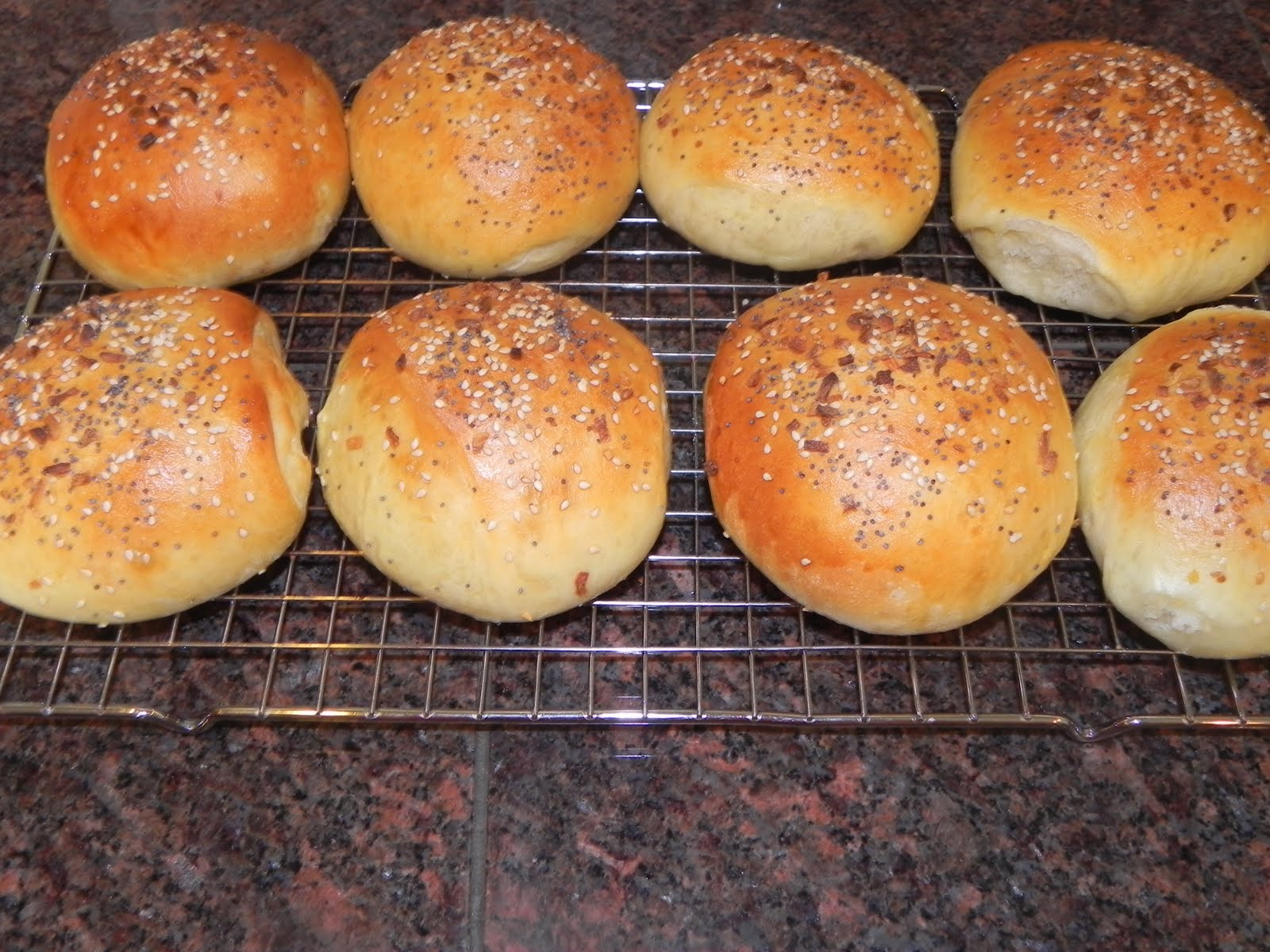 Farrah's Food Adventures: Everything Brioche Hamburger Rolls