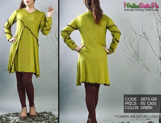 Polka Dots Winter Tops For Girls 2014-2015 | Stylish Winter Jersey/Tops ...